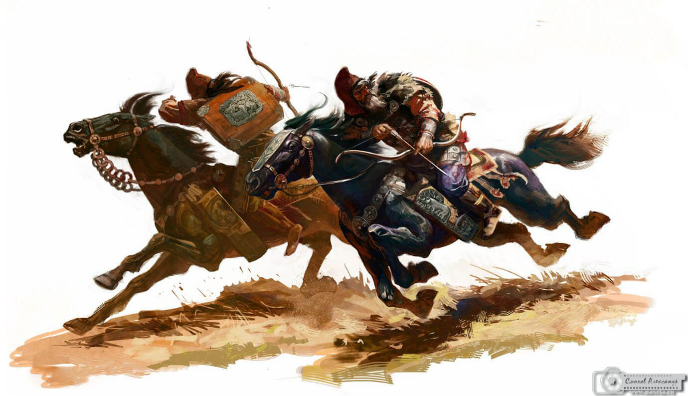 Cimmerians — the path of white nomad horse archers