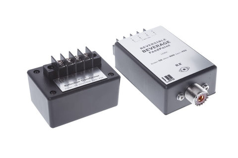 Reversible Beverage antenna, 800 Ohm open wire transmition line as ...