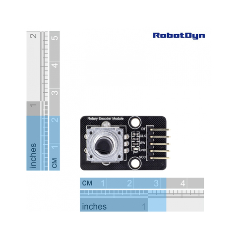 Купить недорого Rotary Encoder Module в интернет магазине Arduino-kit.ru