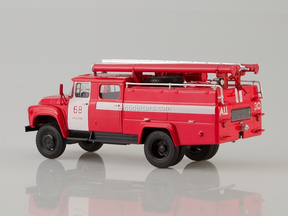 MODEL CARS ZIL-130 AC-30(130)63A Moscow №68 fire engine 1:43 AutoHistory