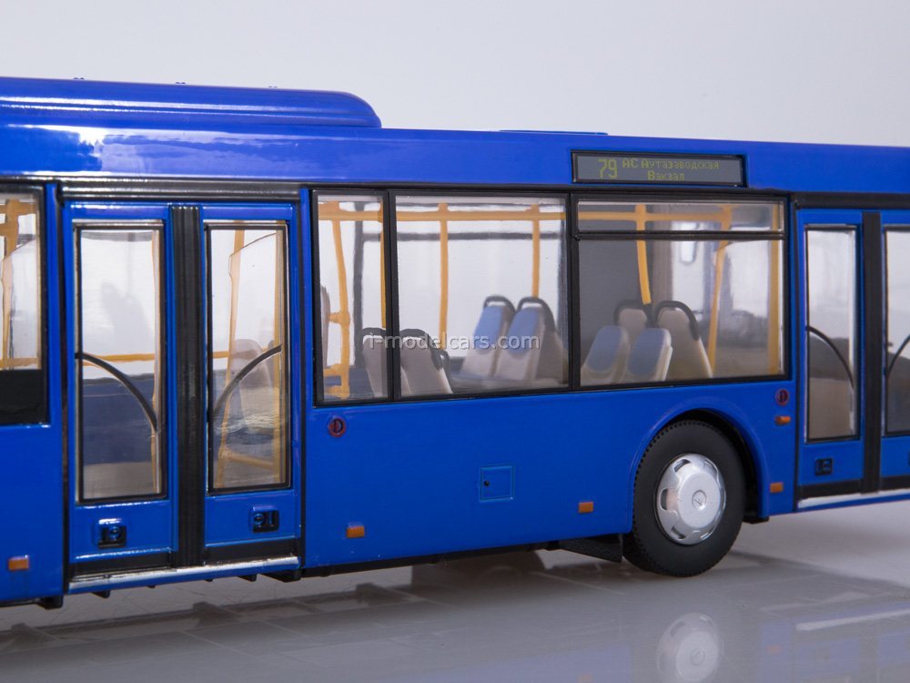 MAZ-203 City bus blue 1:43 Start Scale Models (SSM)