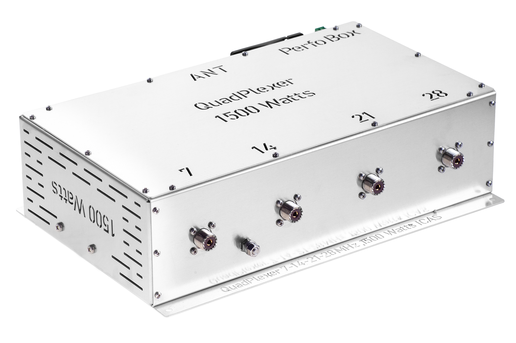 QuadPlexer «Perfo Box-1500», 1500W ICAS, 7-14-21-28 MHz - Reasonable ...