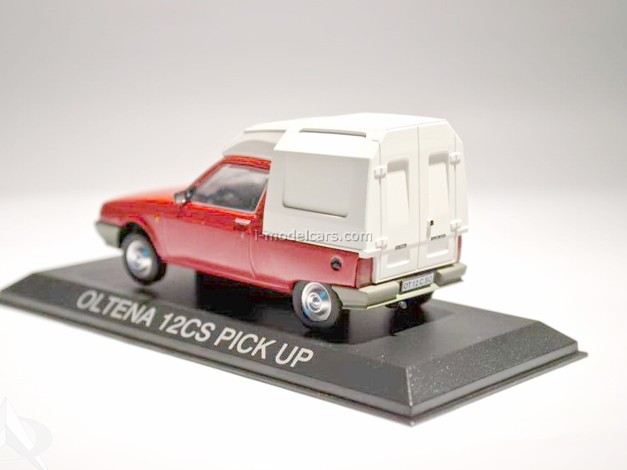 MODEL CARS Oltena Oltcit 12CS PickUp red-white 1:43 DeAgostini Masini ...